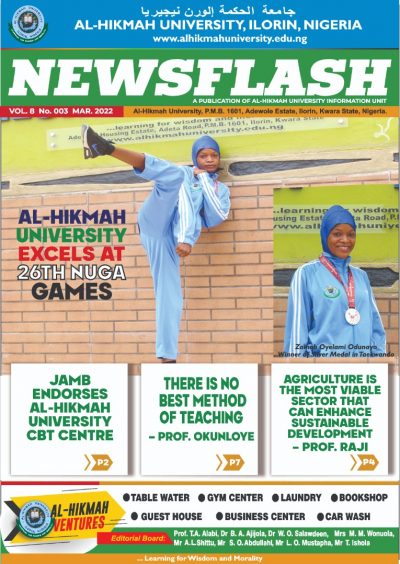 Newsletters – Al-Hikmah University, Ilorin – Learning for Wisdom and Morality