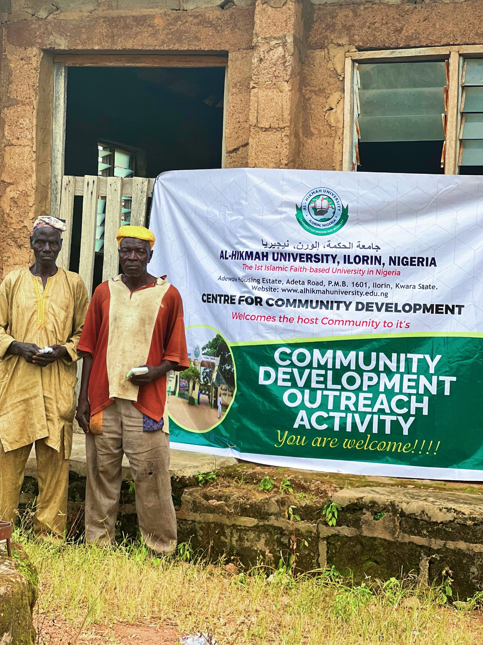 CENTRE FOR COMMUNITY DEVELOPMENT – Al-Hikmah University, Ilorin ...