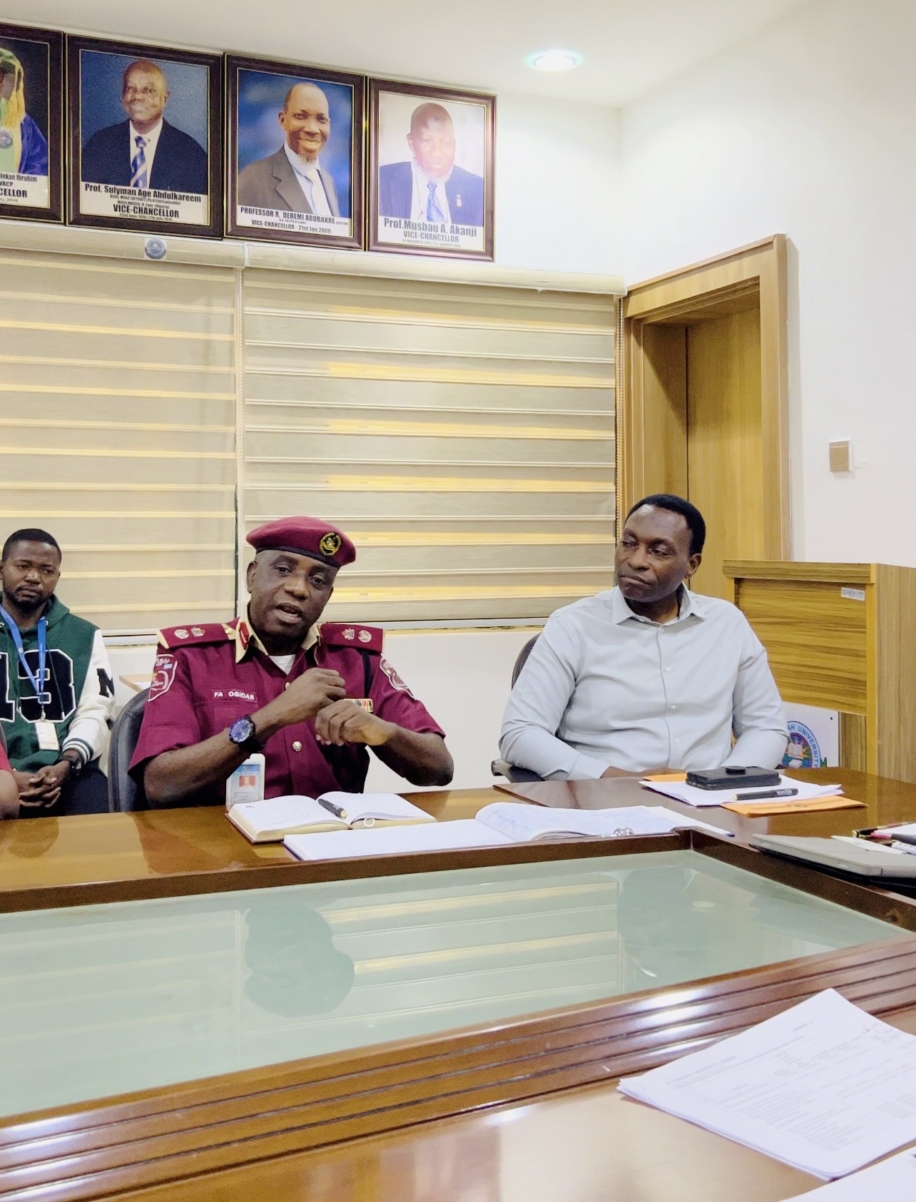 SECTOR COMMANDER, FEDERAL ROAD SAFETY CORPS, KWARA STATE, PAYS COURTESY ...