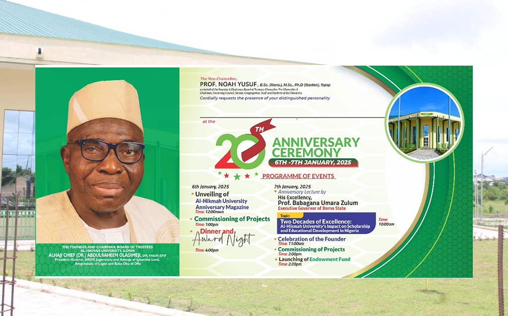 Al-Hikmah University, Ilorin – Learning for Wisdom and Morality – Learning for Wisdom and Morality